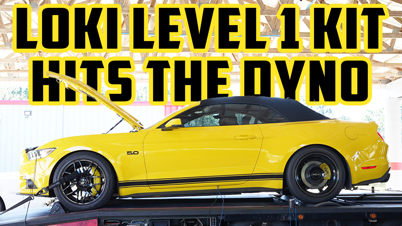 VMP Loki Level 1 Supercharger Kit makes IMPRESSIVE Numbers on the Dyno ...