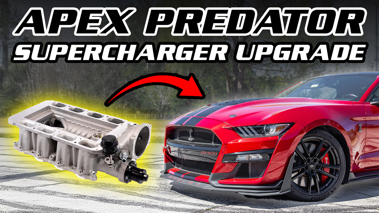 GT500 Makes 900HP with Apex Supercharger Upgrade | Dyno Results! | VMP Performance